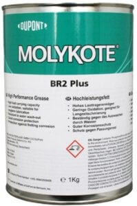 MOLYKOTE BR2 PLUS- High Performance Grease - 1 Kg tin - Benchmark ...